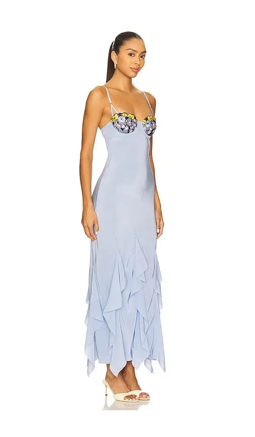 FLEUR DU MAL Eden Gown - Cloud