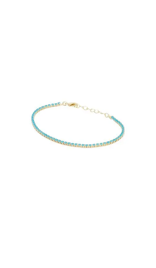 Alexa Leigh Tennis Bracelet - Turquoise