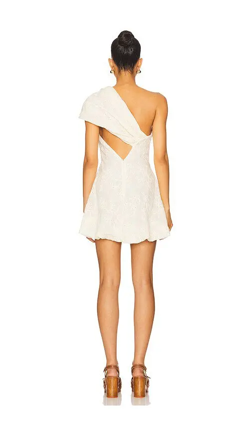 SIEDRES Pula Eyelet Mini Dress - Ecru