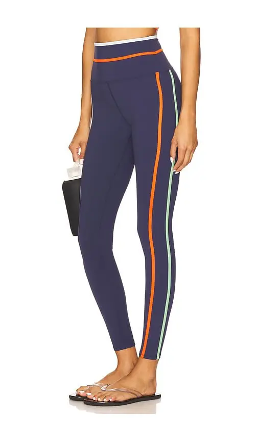 Beach Riot Solara Legging In Navy - Cape Cod