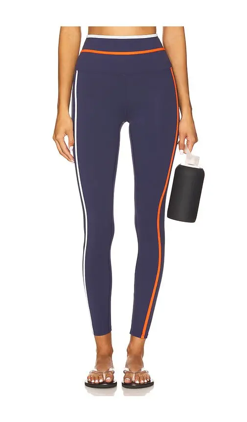 Beach Riot Solara Legging In Navy - Cape Cod