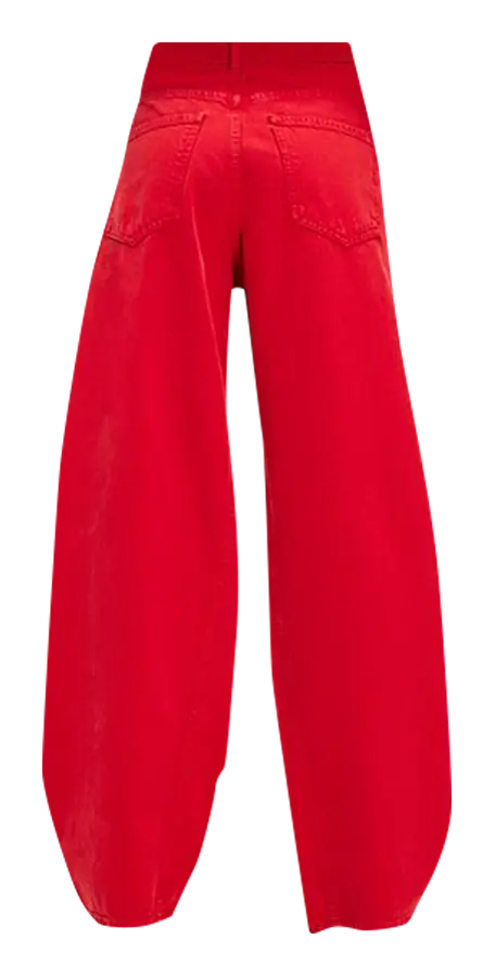 AGOLDE Twist Jeans - Tomato