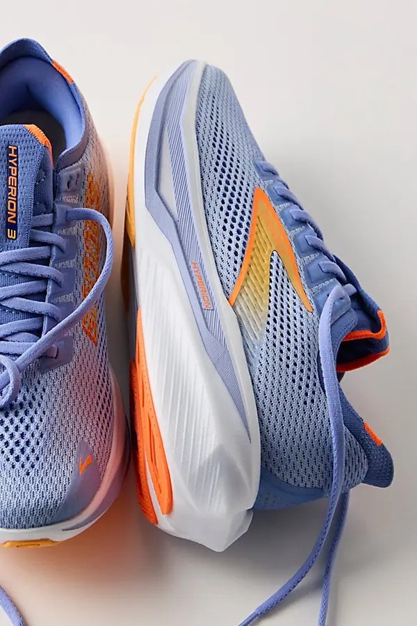 Brooks Hyperion 3 Sneakers - Blue Heron/orange/white
