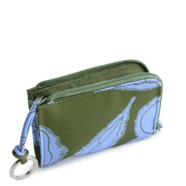 VERA BRADLEY Zip Card Pouch In Appliqué Floral