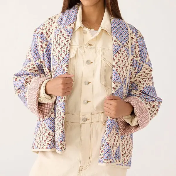 VERA BRADLEY Rachel Ditsy Patchwork Jacket