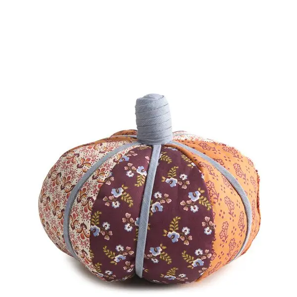 VERA BRADLEY Medium Pumpkin In Fall Harvest Patchwork