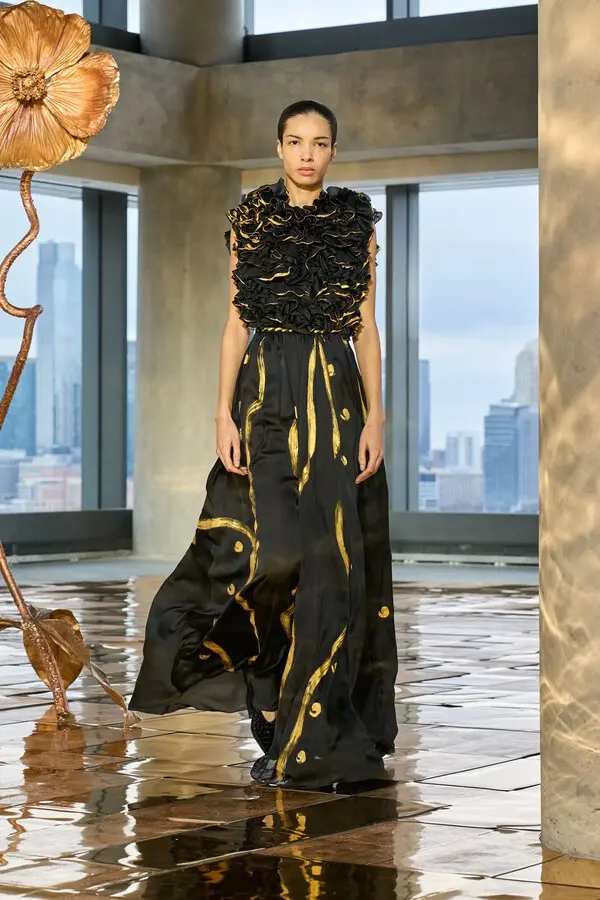 Ulla Johnson Byzantine Handpainted Silk Gown