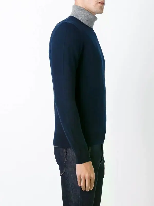D4.0 Crew-neck Sweater - Blue