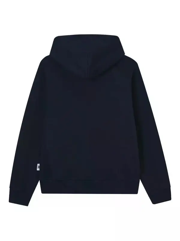 CHOCOOLATE Embroidered-logo Hoodie - Blue