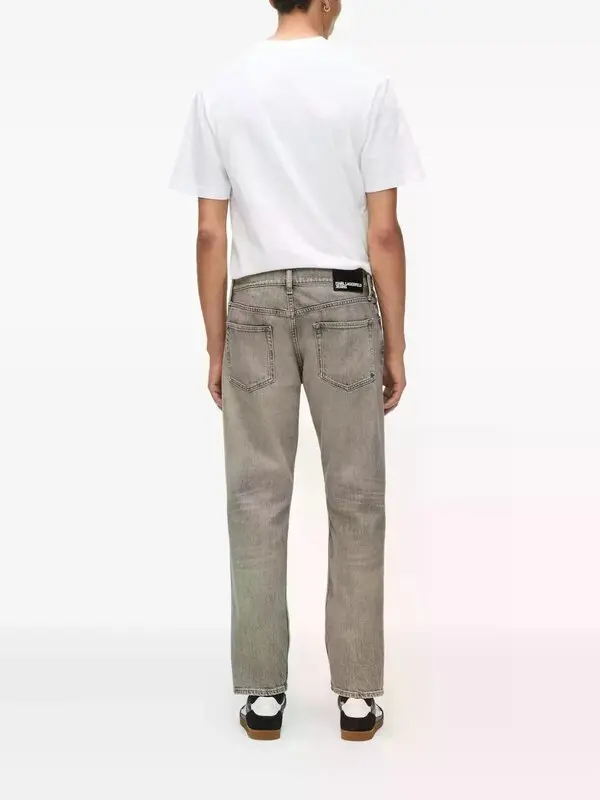 Karl Lagerfeld Cotton Tapered Jeans
