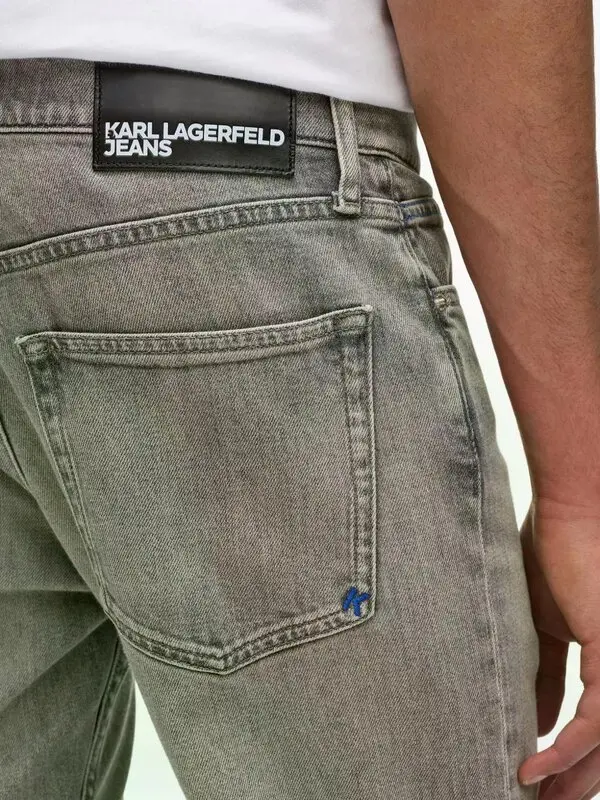 Karl Lagerfeld Cotton Tapered Jeans