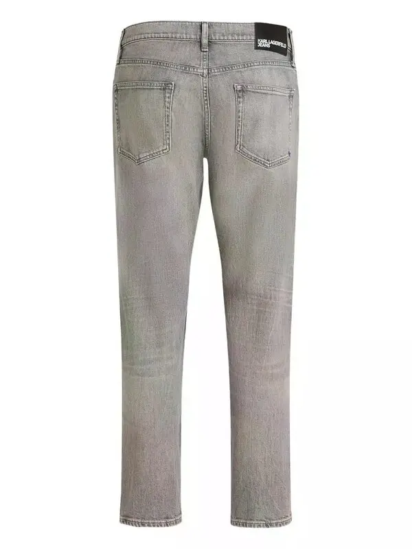 Karl Lagerfeld Cotton Tapered Jeans