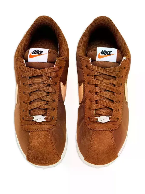 Nike Cortez Logo-patch Sneakers - Brown