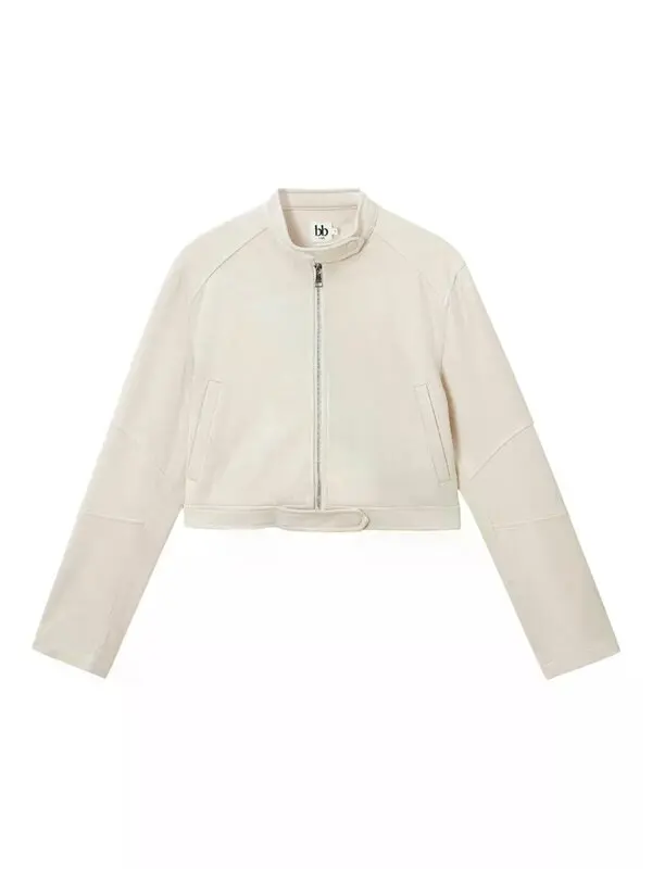 B+AB Cropped Zip-front Jacket