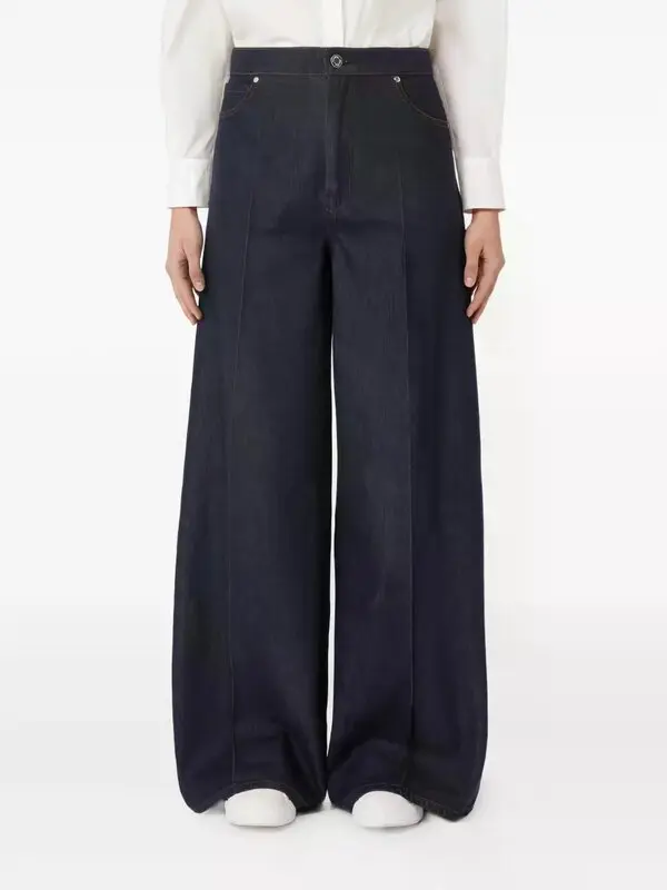 Max Mara Carmine Wide-leg Jeans