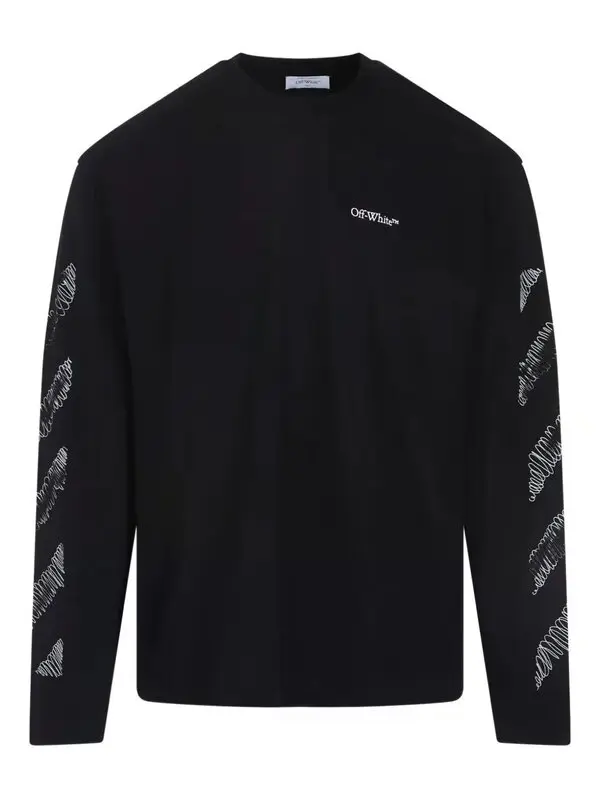 Off-White Long-sleeve T-shirt - Black
