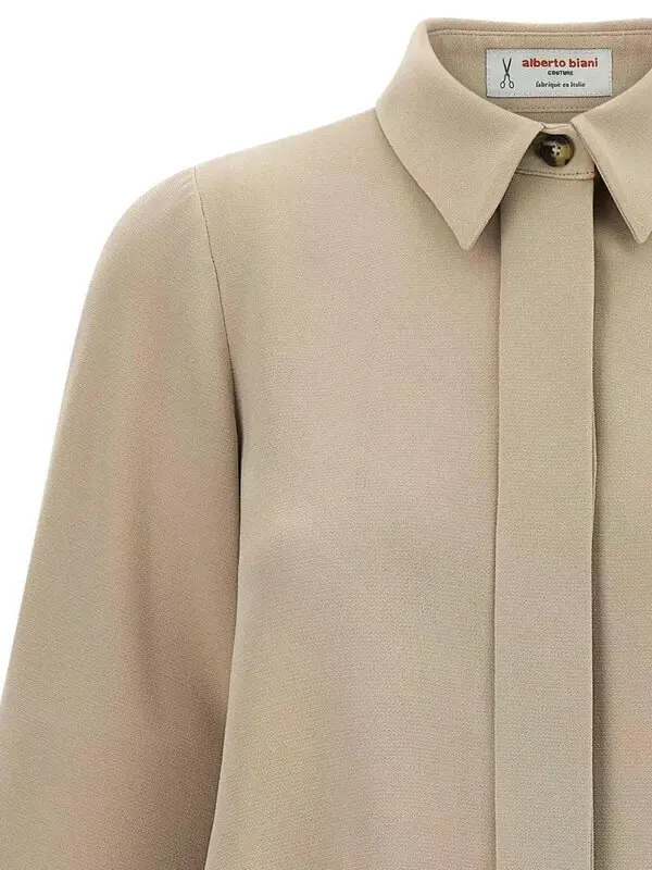 Alberto Biani Concealed-button Shirt