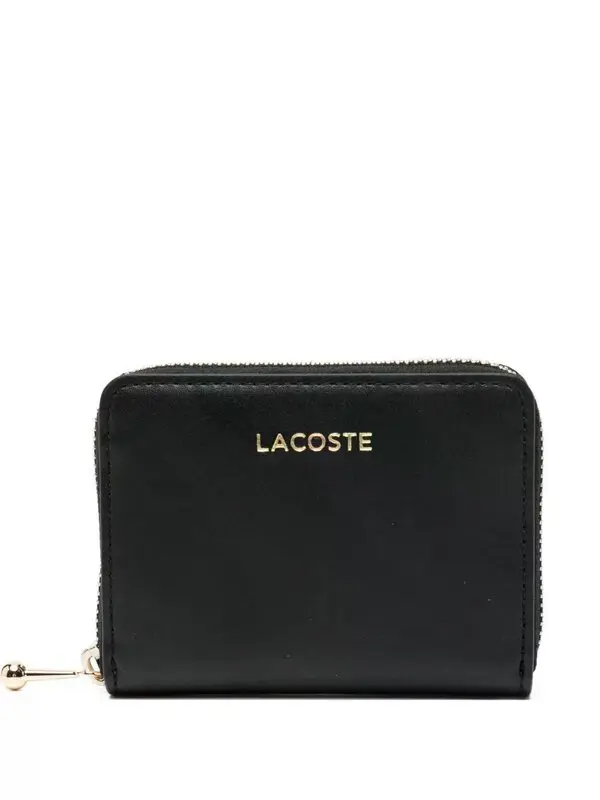 Lacoste Logo-embossed Wallets - Black