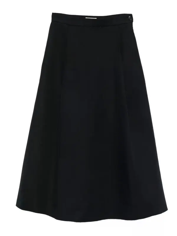 Barena Venezia Pleated Skirt With Button Detail