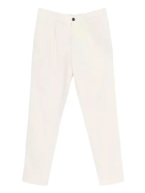 Incotex Pleated Cotton Trousers