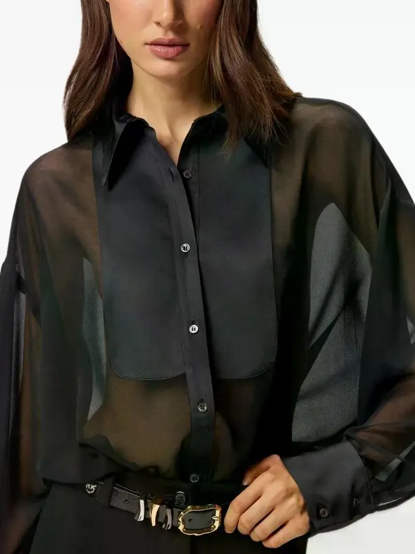Pinko Pleated-panel Shirt