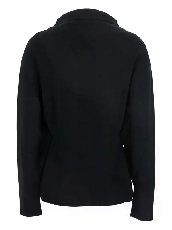 P.a.r.o.s.h Roll-neck Top - Black