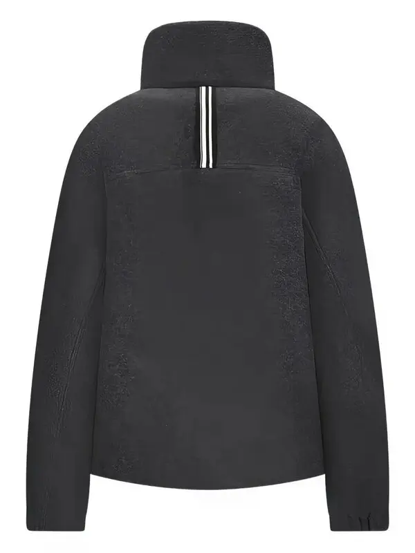 MORDECAI High-neck Zip-front Jacket - Black