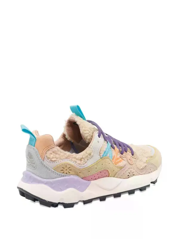 FLOWER MOUNTAIN Yamano Round-toe Sneakers - Neutrals