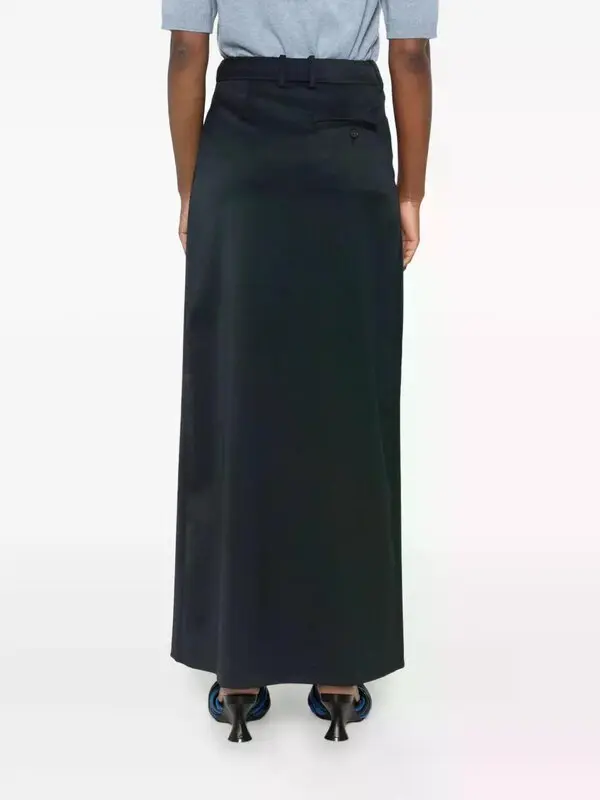 Erika Cavallini Wrap-front Midi Skirt