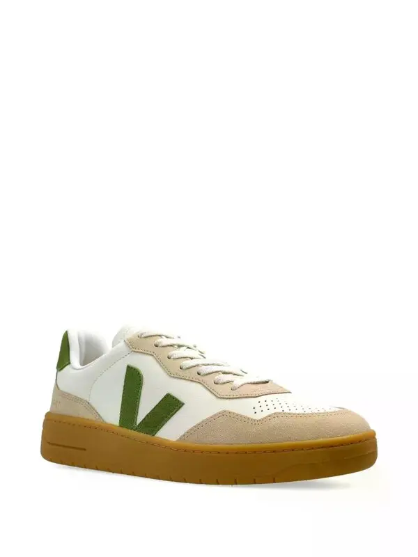 VEJA V-90 Leather Suede Sneakers