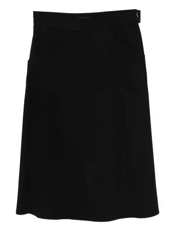 AGNÈS B. A-line Midi Skirt