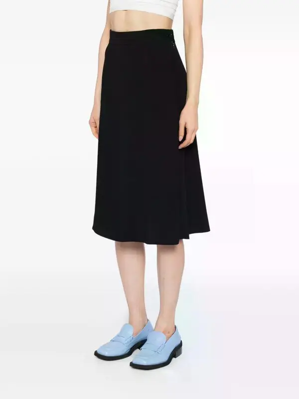 AGNÈS B. A-line Midi Skirt