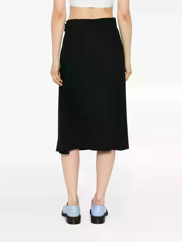 AGNÈS B. A-line Midi Skirt