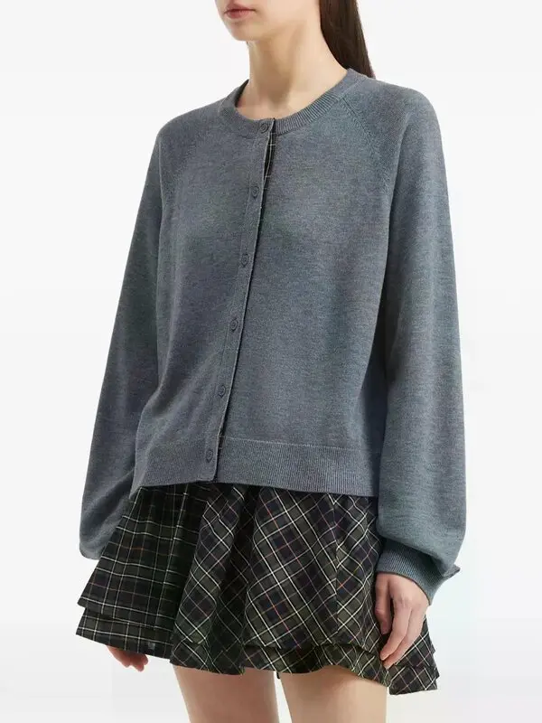 B+AB Cardigan And Skirt Set