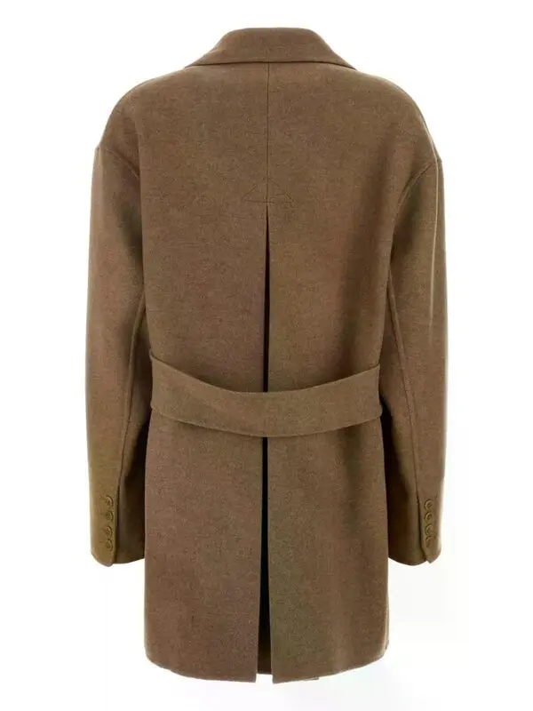 Ermanno Scervino Single-breasted Coat With Safety-pin Detail