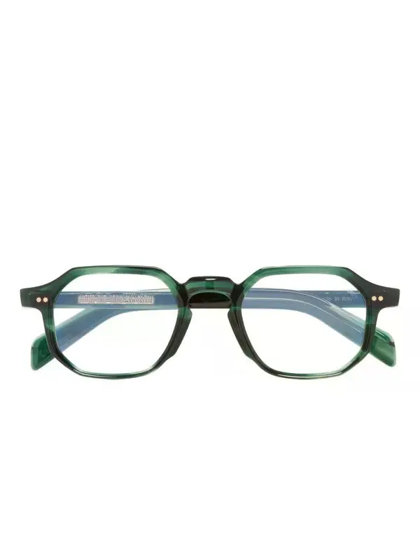 CUTLER & GROSS Geometric Frame Eyeglasses