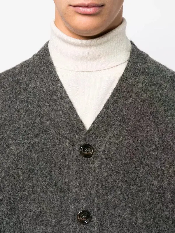 Aspesi Button-up Wool Cardigan
