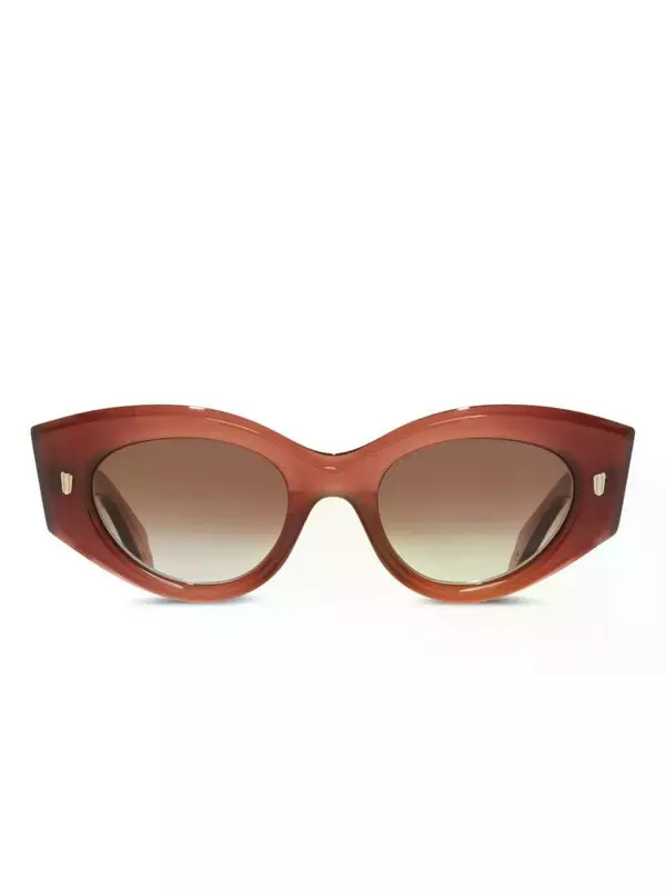 CUTLER & GROSS Cat-eye Sunglasses - Brown