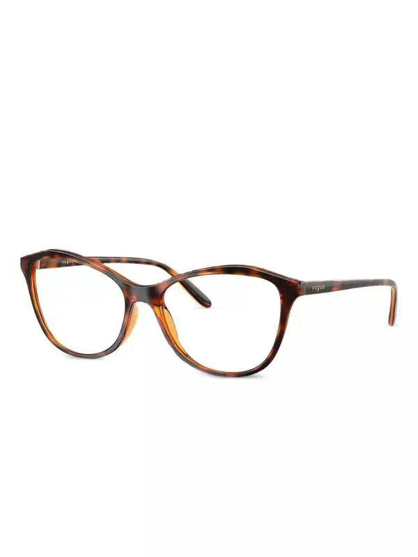VOGUE EYEWEAR Tortoiseshell Cat-eye Glasses