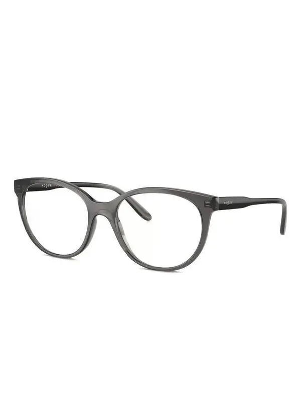 VOGUE EYEWEAR Round Frame Eyeglasses - Grey