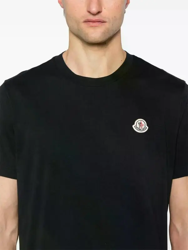 Moncler Cotton T-shirt - Black