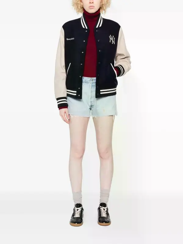 RE/DONE Frayed Edges Denim Shorts