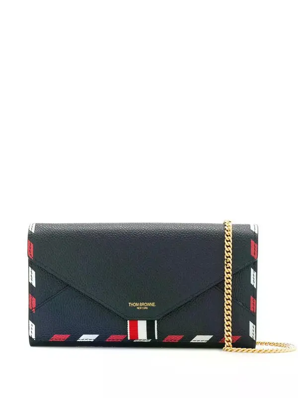 Thom Browne Chain Strap Cross Body Bag - Blue