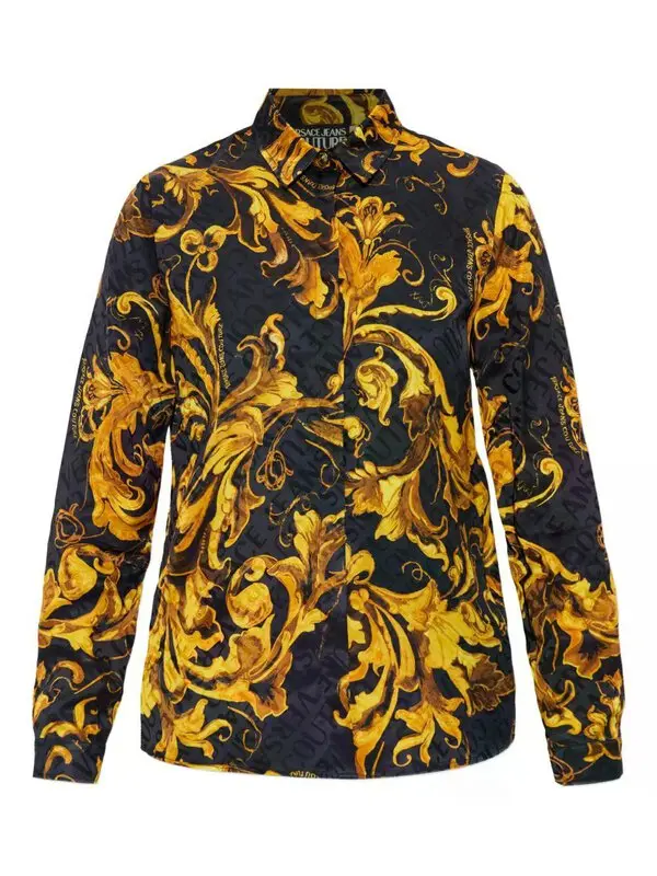Versace Baroque-print Shirt