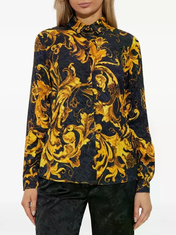 Versace Baroque-print Shirt