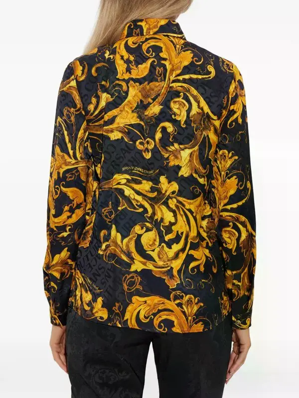 Versace Baroque-print Shirt