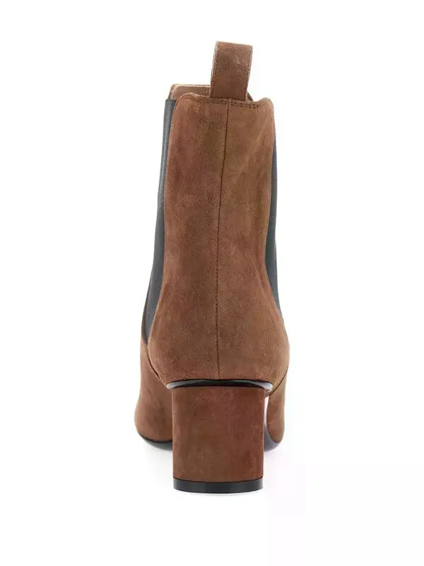 POLLINI Block-heel Suede Boots