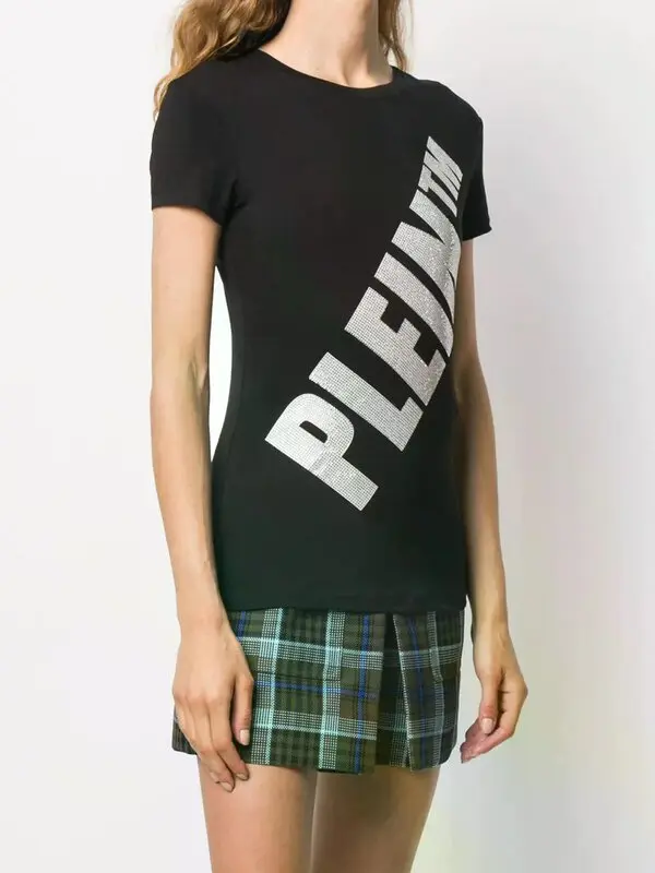Philipp Plein Crystal Logo T-shirt