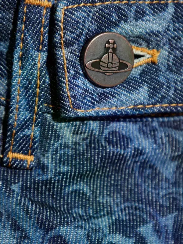VIVIENNE WESTWOOD Monogram Tapered Jeans