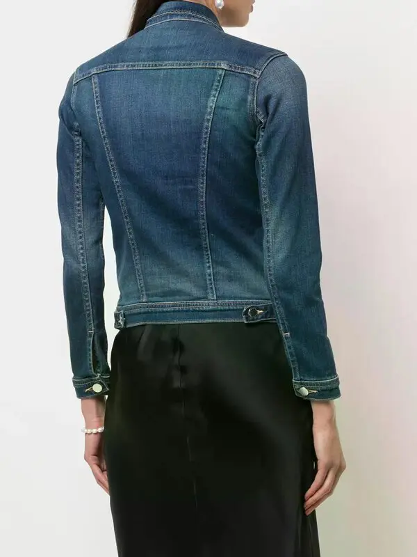 L'Agence Janelle Slim Denim Jacket